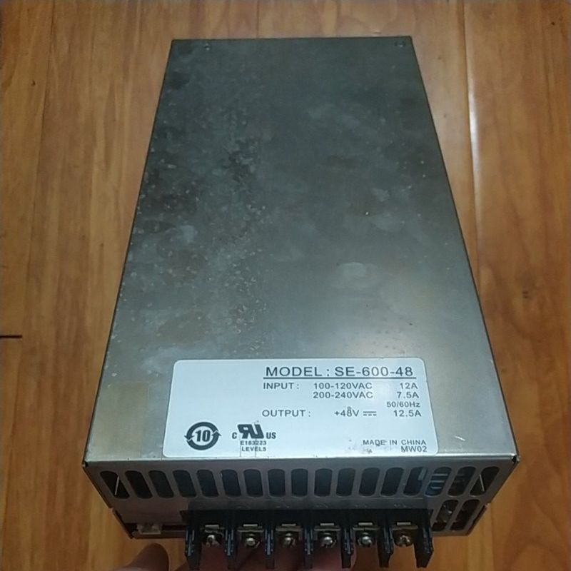 Nguồn Meanwell 48V SE-600-48 48V-12.5A. Hàng cũ tháo máy. | Shopee Việt Nam