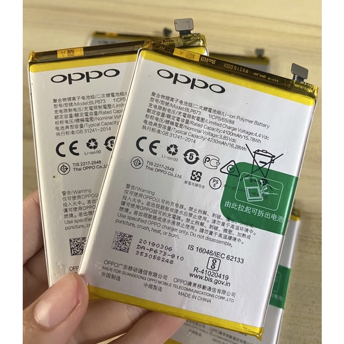Pin Oppo A3s A5 A5s A7 A12 A31 2020 Realme C1 Zin Hàng Cao