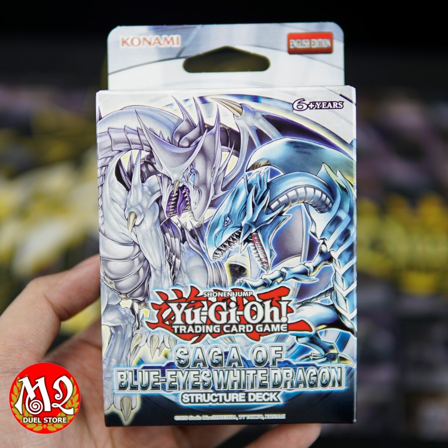 Hộp thẻ bài Yugioh Saga of Blue-Eyes White Dragon Structure Deck 2022 - Chính hãng Konami - Nhập ...