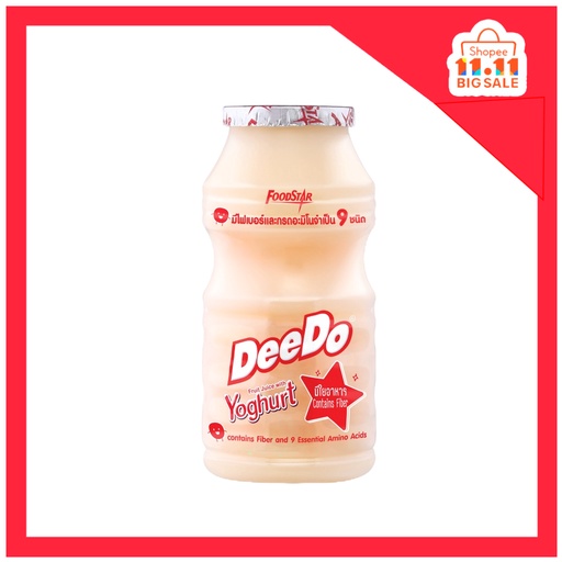 [1 chai] Sữa chua lên men từ nho trắng- Deedo Yoghurt 100ml - Sữa chua uống Thái Lan - Quà tặng ...