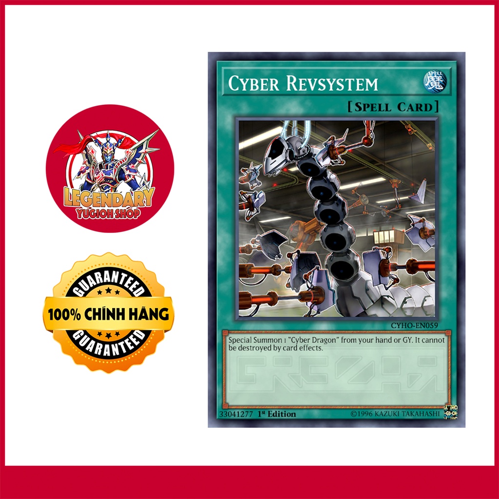 [Thẻ Bài Yugioh Chính Hãng] Cyber Revsystem | Shopee Việt Nam