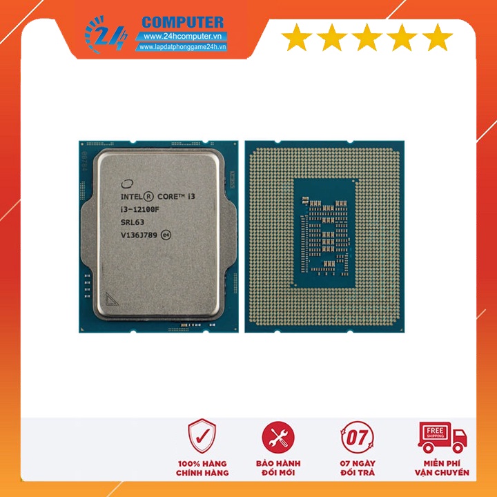 CPU Intel Core i3 12100F Tray (12M, 3.30 Up to 4.30GHz) | Shopee Việt Nam