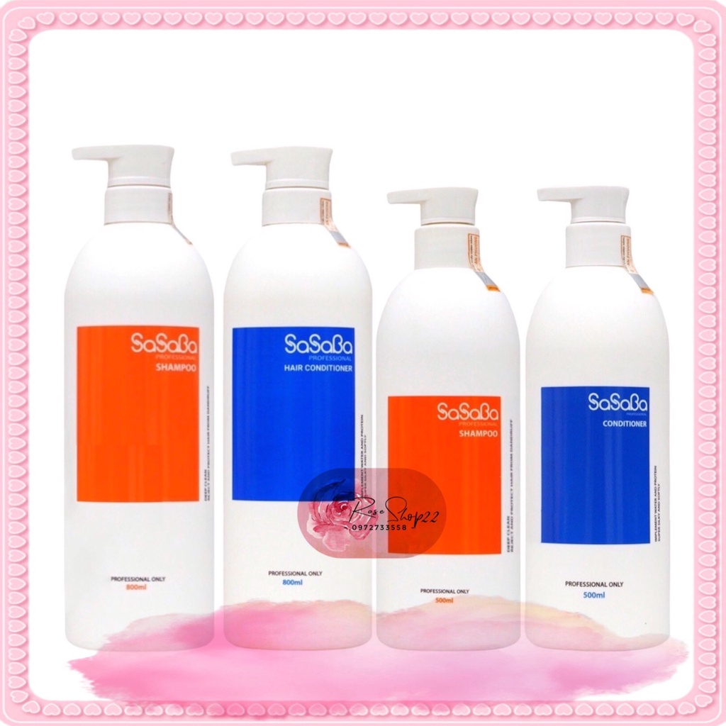 Dầu Gội Xả Hoàn Hình Sasaba Plus 500ML - ́800ML Mẫu Mới | Shopee Việt Nam