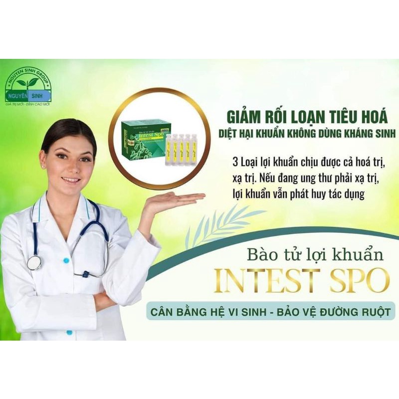 Thực phẩm bảo vệ sức khỏe bào tử lợi khuẩn INTEST SPO NSG | Shopee Việt Nam
