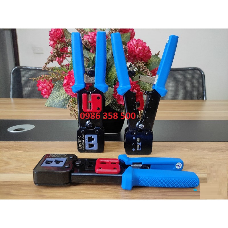 Kìm bấm mạng Dintek RJ45, RJ11- Taiwan- CHÍNH HÃNG | Shopee Việt Nam