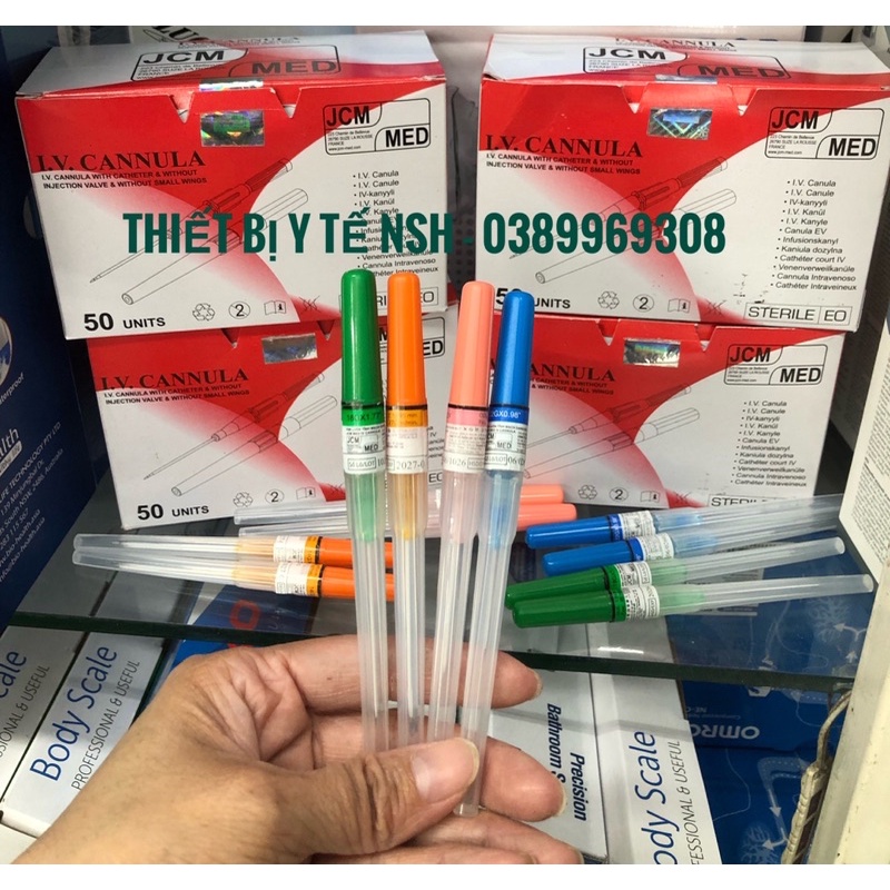 [LẺ] Kim luồn tĩnh mạch từng ống nhựa 14G 16G 18G 22G 20G,Kim luồn ống ...