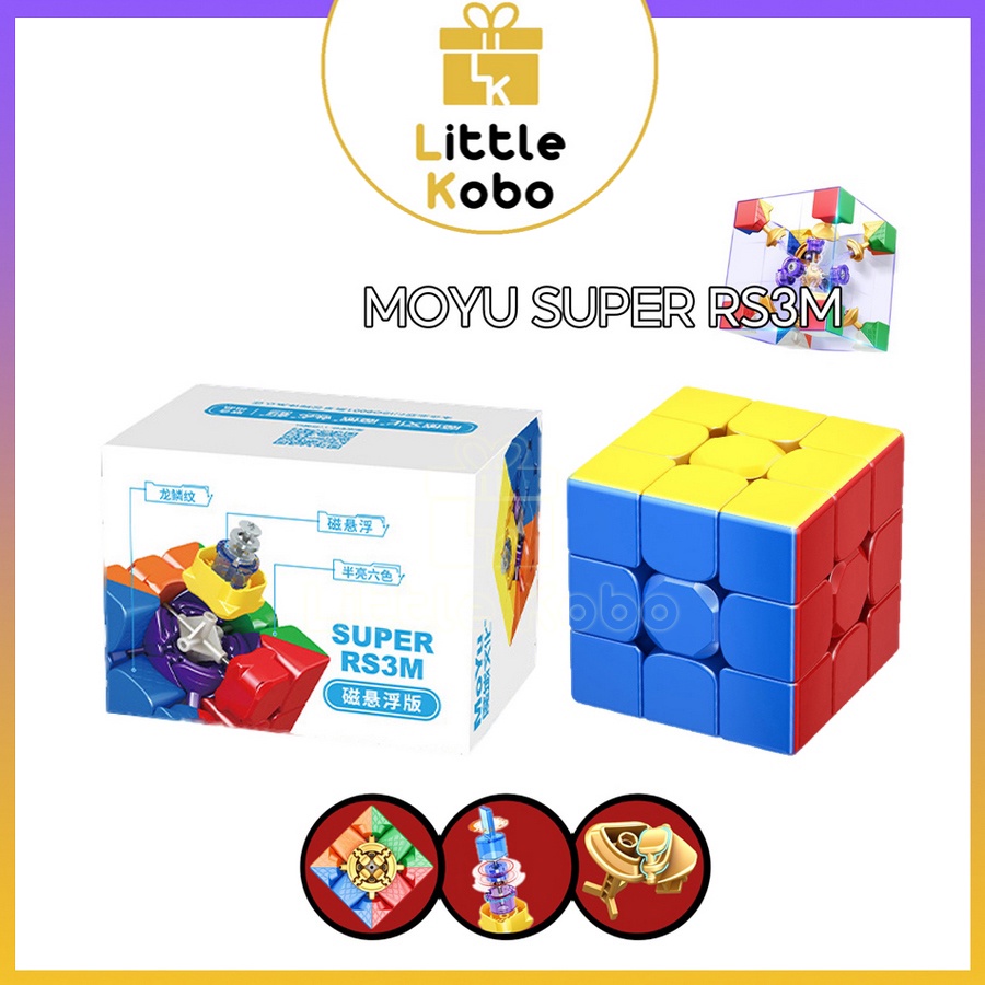 Rubik 3x3 MoYu Super RS3M 2022 3x3 Maglev RS3 M Rubic Nam Châm 3 Tầng ...