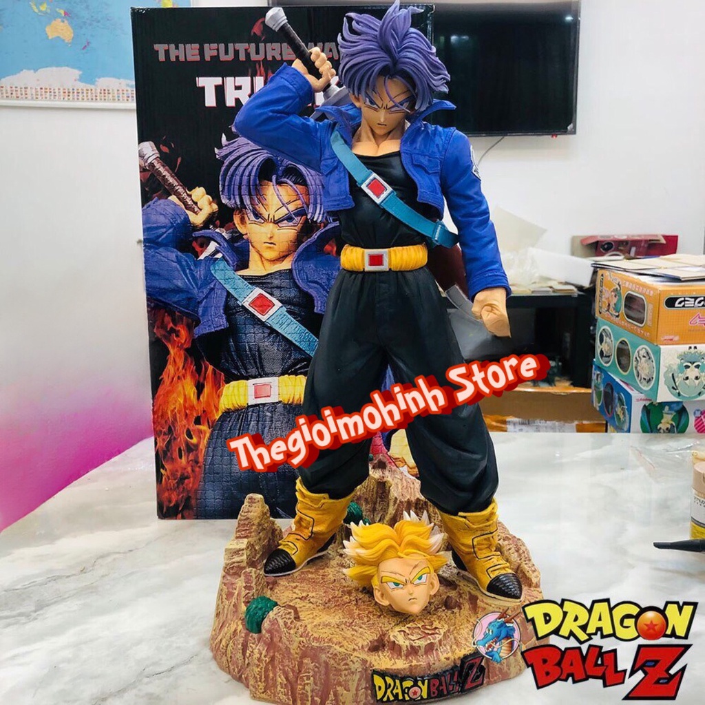 MH41 Mô Hình Cao Cấp Figure Trunks Cao 50cm - Mẫu Mới Dragon Ball A1 ...