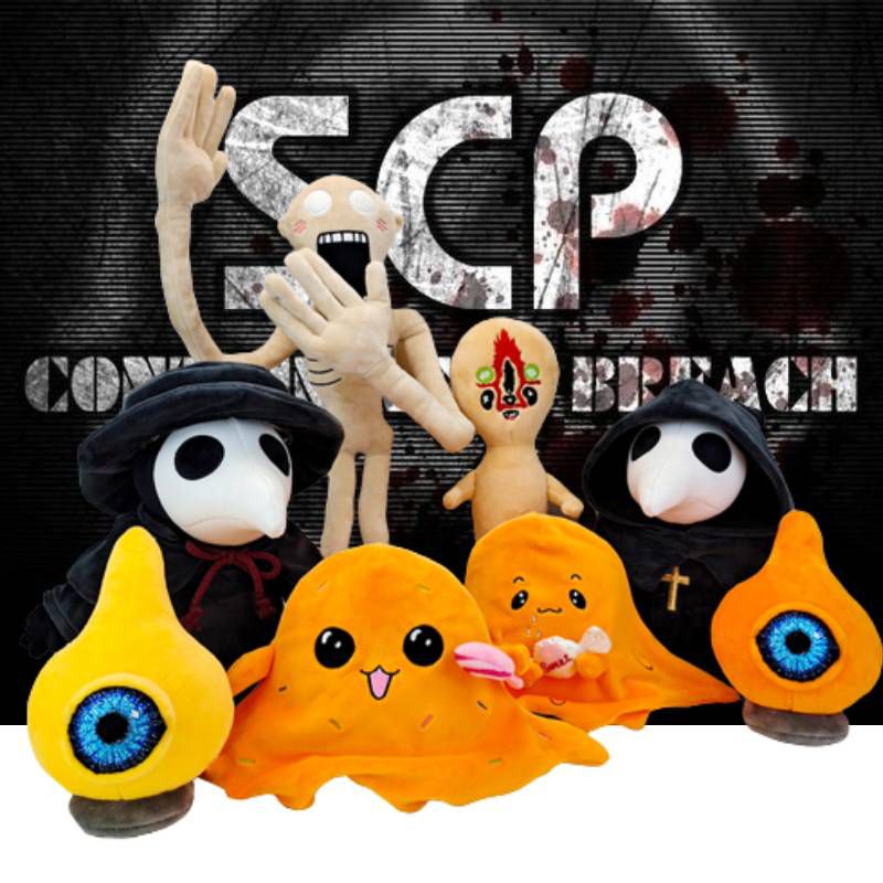 Kids Halloween honor game Plague Doctor Series Siren Head Plush Scp ...