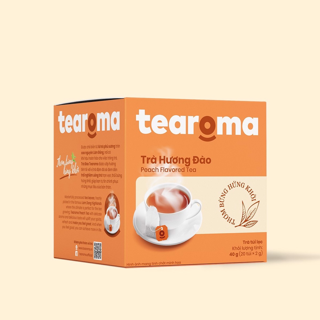 Trà túi lọc tearoma đủ vị The Coffee House hộp 20 gói x 2g | Shopee ...