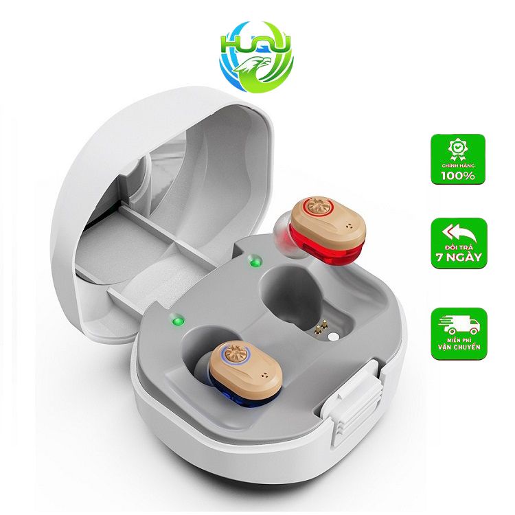 Tai Nghe Trợ Thính Không Dây Huqu WB190603-Món Qùa Ý Nghĩa Dành Cho ...