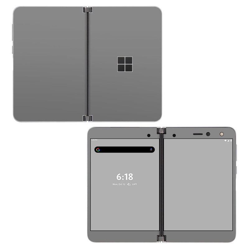 Skin decal dán Surface Duo mẫu Solid State Grey (đã cắt sẵn, dễ dán) | Shopee Việt Nam