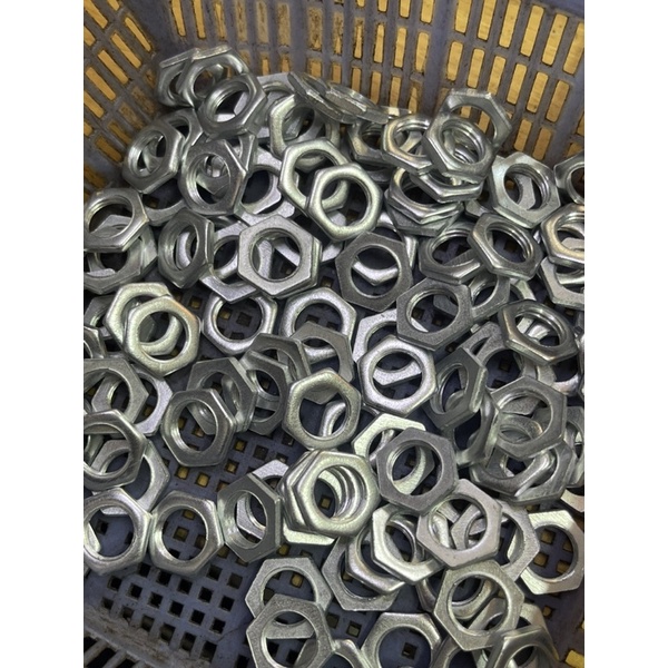 êcu mỏng m10 bắt đèn(50c) đai ốc-Ti răng đèn thả,thanh sắt cố định dây ...