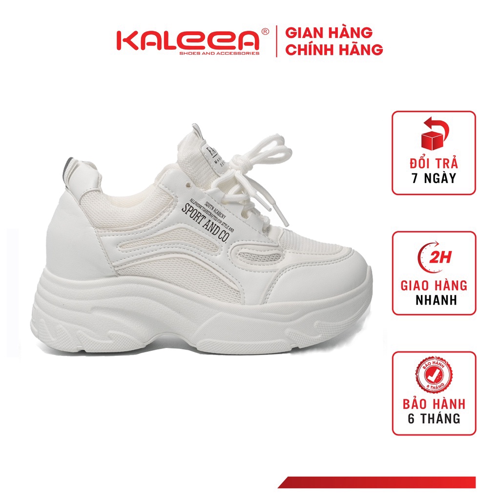 Kaleea - Giày Thể Thao Nữ Độn Đế Cao 6p Sneaker Tôn Dáng Đi Nhẹ, Êm ...
