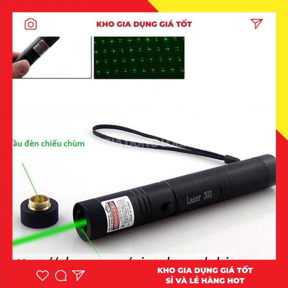 Đèn lazer màu xanh chiếu xa 10km siêu xa nhiều mode sáng sạc pin chống ...