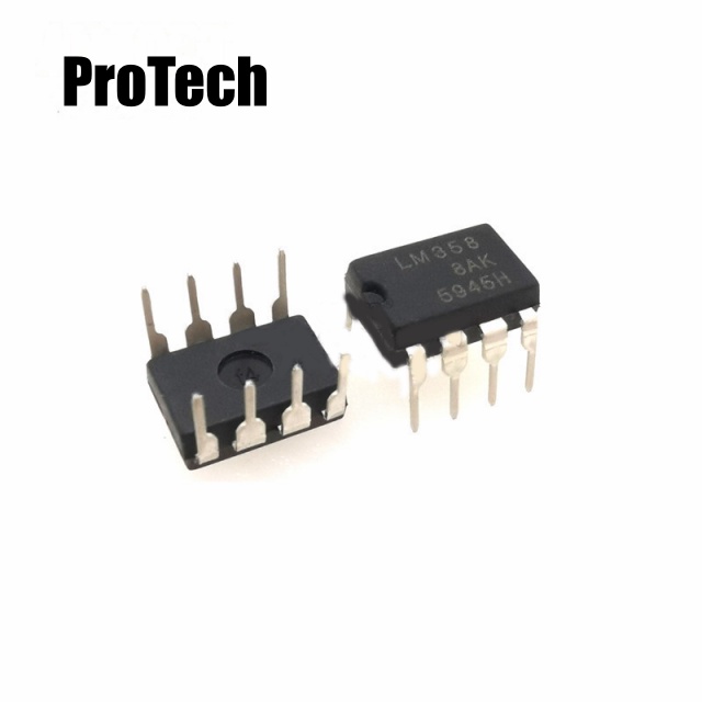 [3 CON] (DIP) IC LM358 DIP-8 (LM 358) (IC khuếch đại thuật toán - Op ...