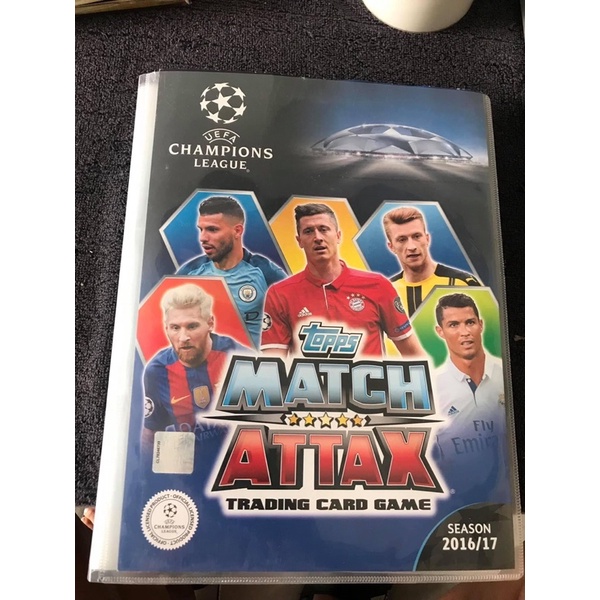 Full Album Match Attax UEFA 2016/17 Full Checklist Album Sưu Tập Thẻ ...