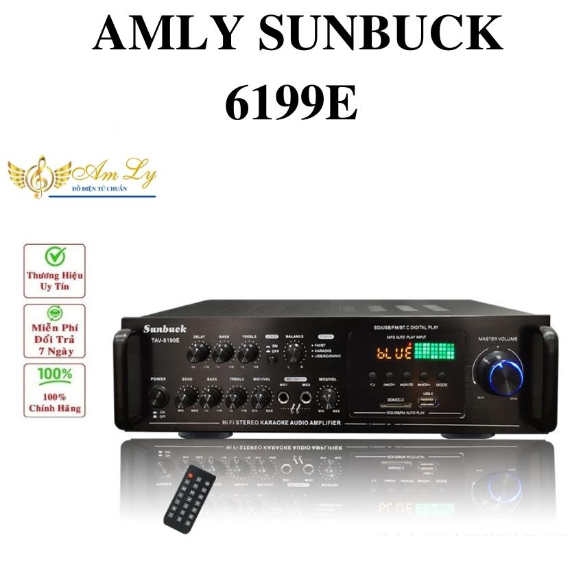 Amply karaoke bluetooth, Âm ly 220V, Amly bluetooth SUNBUCK TAV-6199E 5 ...