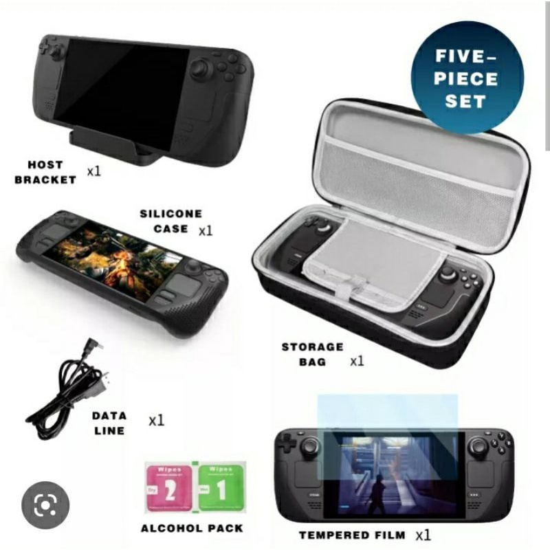 SteamDeck hộp đựng ,dán màn SD ,vỏ silicon case steam deck ,vỏ trong ...