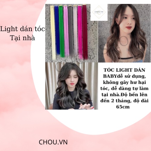 TÓC LINE DÁN BABY sử dụng tại nhà không cần tẩy tóc (HÀNG LOẠI 1, BẢN ...