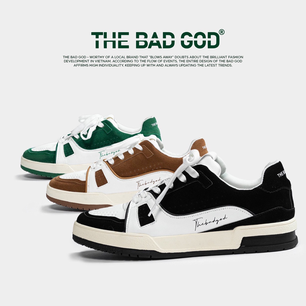 Giày sneaker The Bad God Suede Runner da lộn | Shopee Việt Nam
