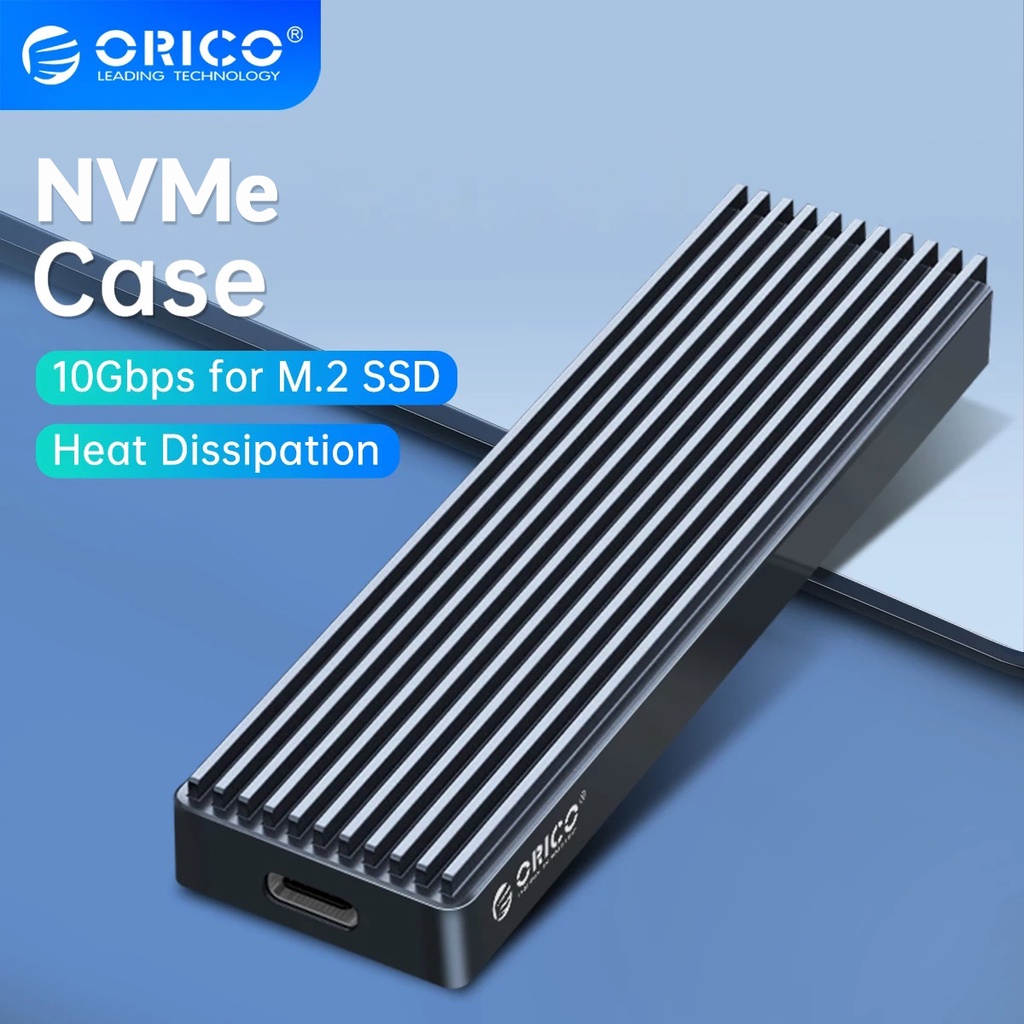 Box SSD M2 NVMe ORICO M2PJ M2PJM-C3 vỏ nhôm | Chuyển M.2 PCIe thành ổ ...