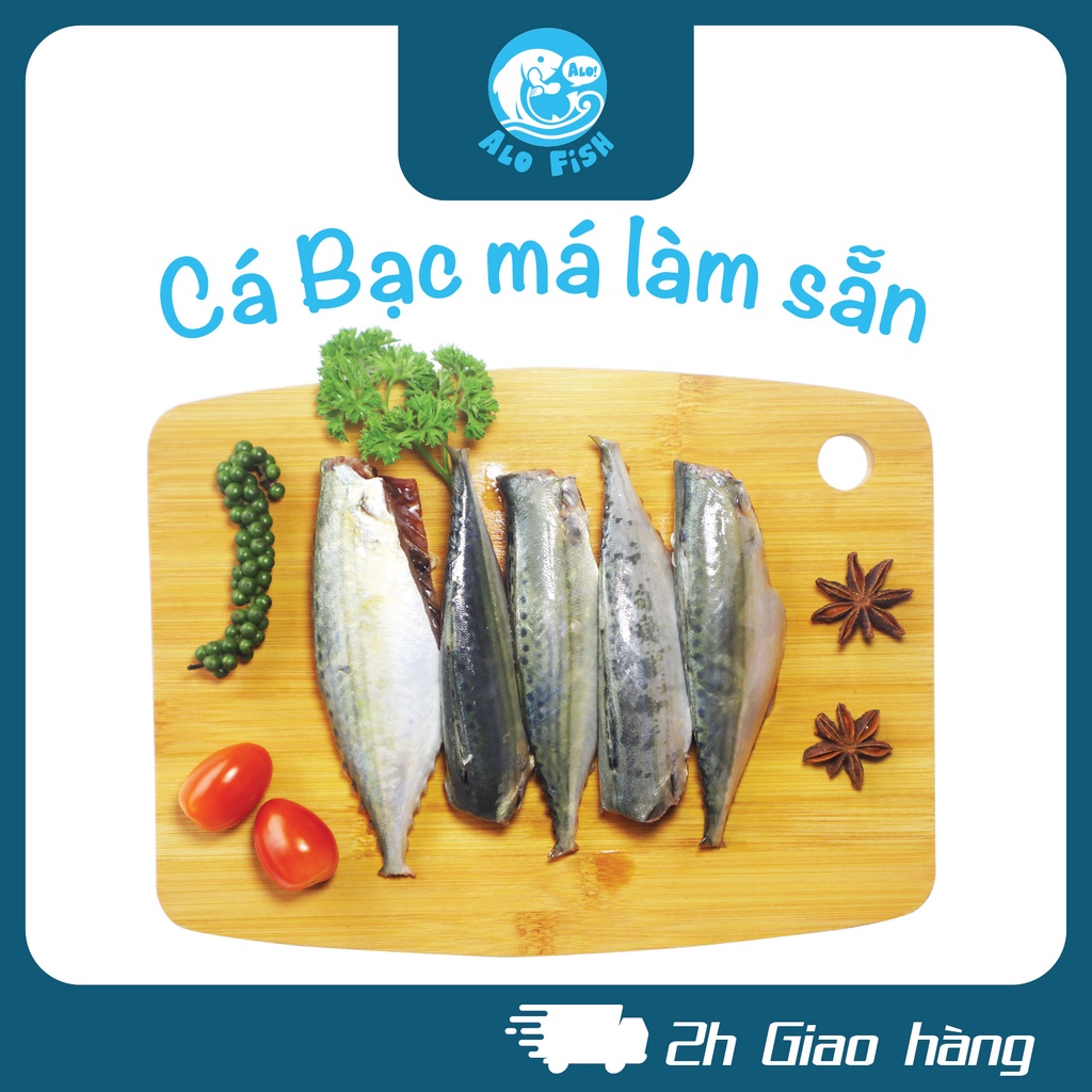 HCM - Cá Bạc Má Tươi Làm Sạch Alo fish - 350gr | Shopee Việt Nam
