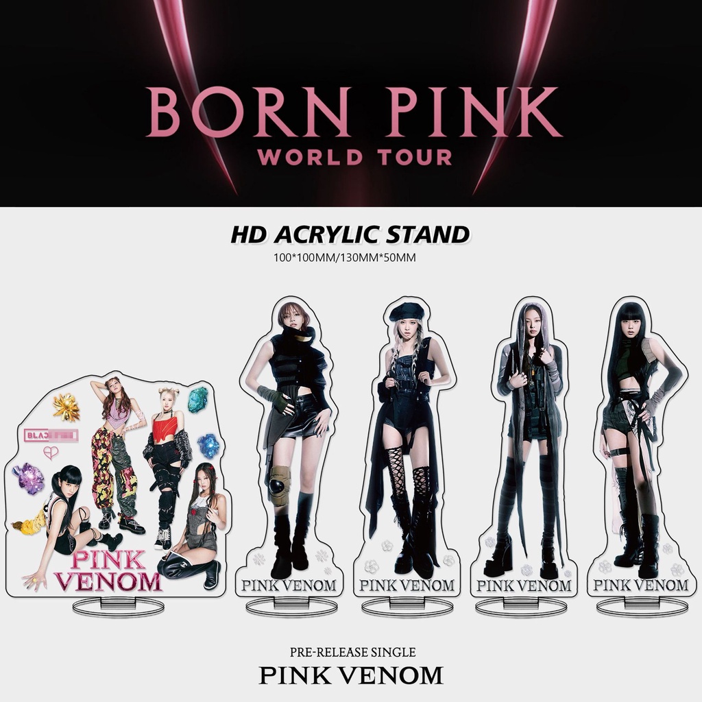 Blackpink Album Pink Venom Action Figurines Standee ROSE JISOO LISA ...