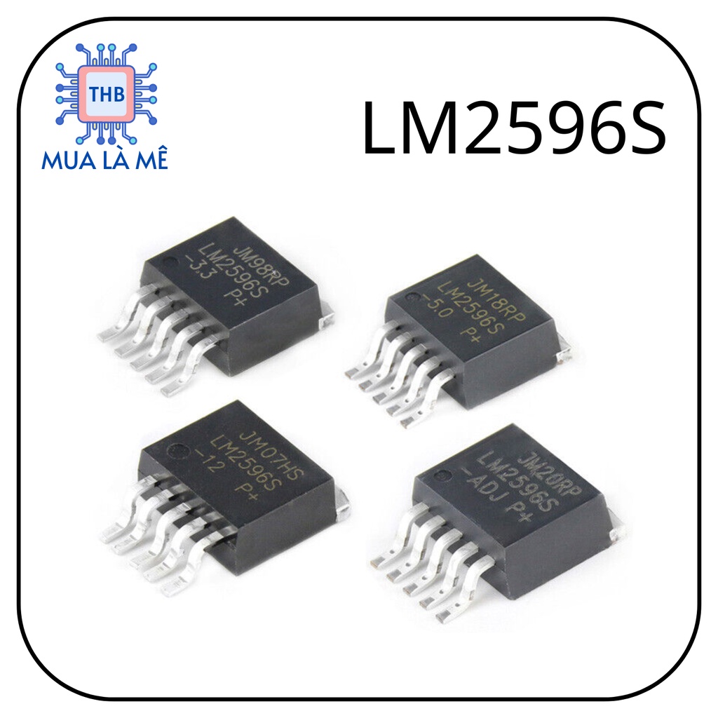 IC nguồn LM2596S 3.3V LM2596S-3.3 buck 3A 3.3V TO-263-5 chính hãng | Shopee Việt Nam