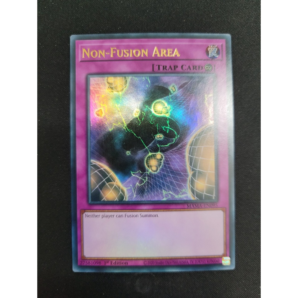 Thẻ bài Yugioh - TCG (UK) - Non-Fusion Area / MAMA-EN095' | Shopee Việt Nam