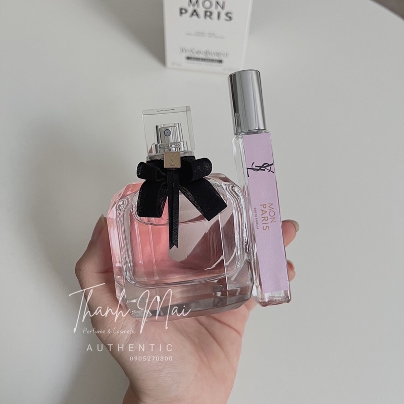 [Chính Hãng] Nước hoa nữ YSL Mon Paris. Full box / Tester 90ml | Shopee ...