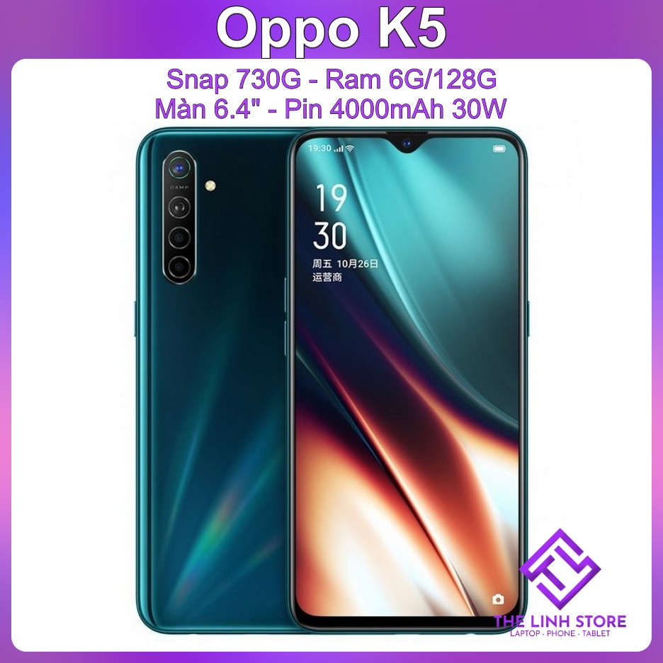 Điện thoại Oppo K5 màn 6.4 inch - Snap 730G ram 6G 128G | Shopee Việt Nam