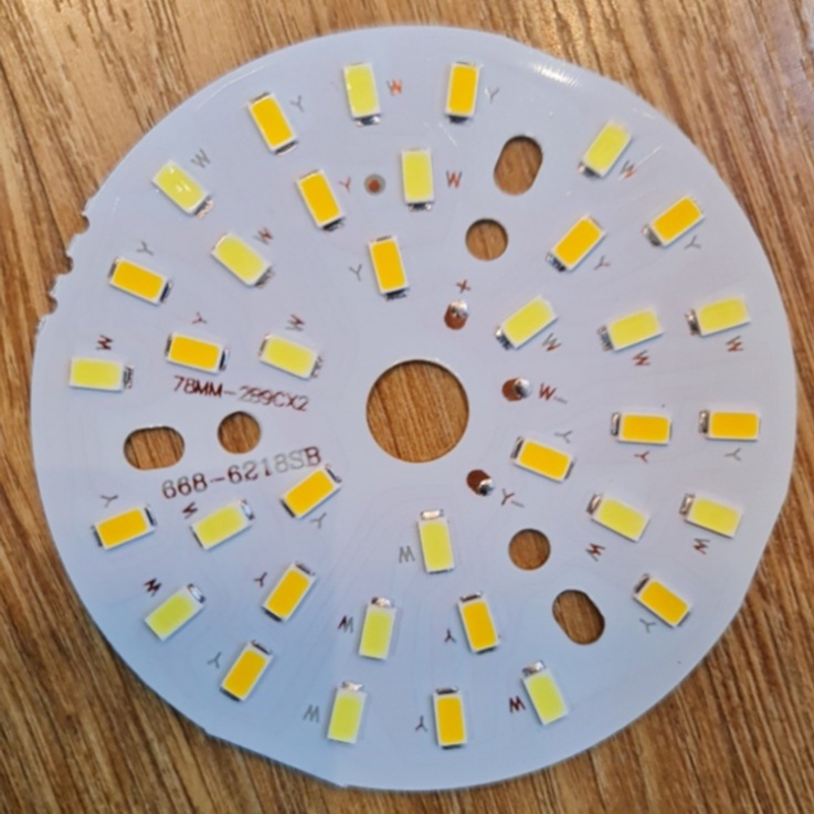 Vỉ led tròng 7W, 9W,12W,16W thay thế cho đèn âm trần 1 màu và 3 chế độ màu | Shopee Việt Nam