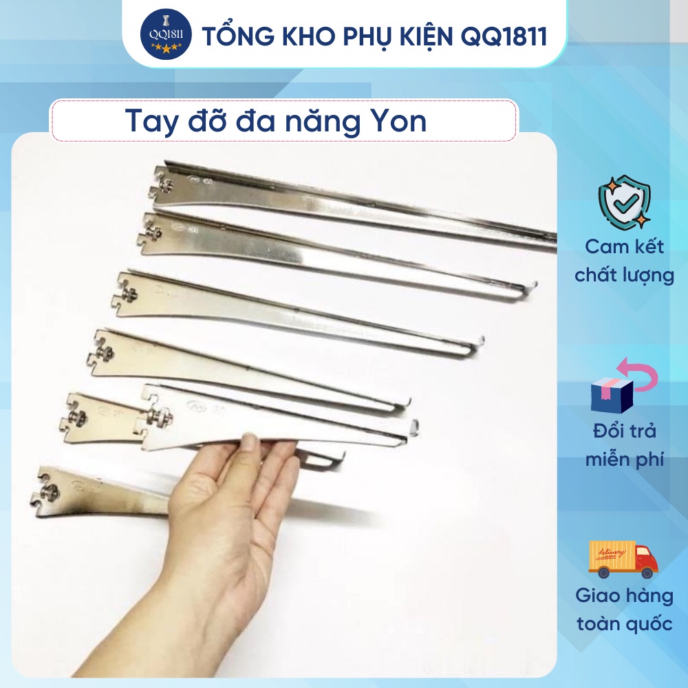 Tay đỡ đa năng ⚡ CỰC HOT ⚡ Tay đỡ kính, tấm gỗ, cài ray chất liệu cao ...