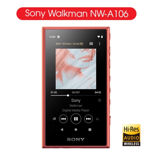 Máy Nghe Nhạc Sony Walkman NW-A106 - Bộ nhớ máy 32GB - Hàng chính hãng ...