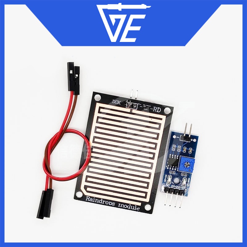 Mạch cảm biến nước mưa có dây cáp cho Arduino | Shopee Việt Nam