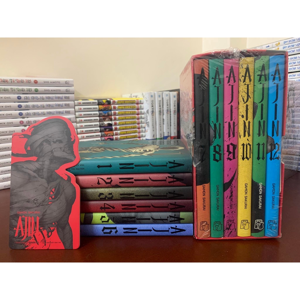 Combo Boxset Ajin 1 + 2 (Box 1 hơi rách + Box 2 nguyên seal ) | Shopee ...