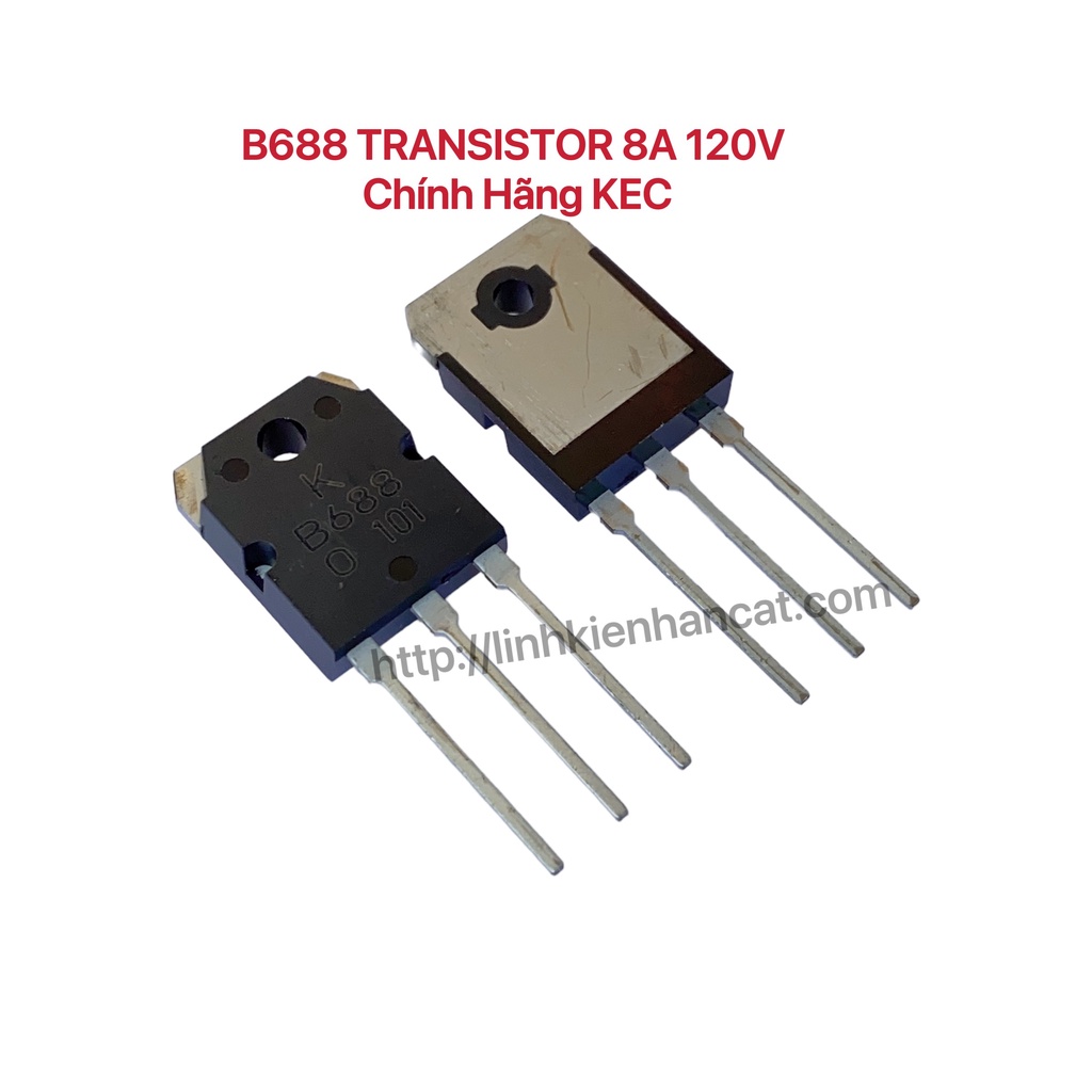 B688 Transistor 8A 120V Mới Chính Hãng KEC | Shopee Việt Nam