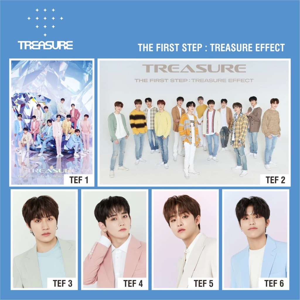 POSTER A4 TREASURE THE FIRST STEP: TREASURE EFFECT | Shopee Việt Nam