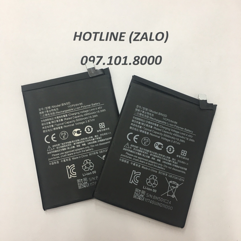 Pin zin công ty Xiaomi Redmi Note 11, Pin BN5D | Shopee Việt Nam