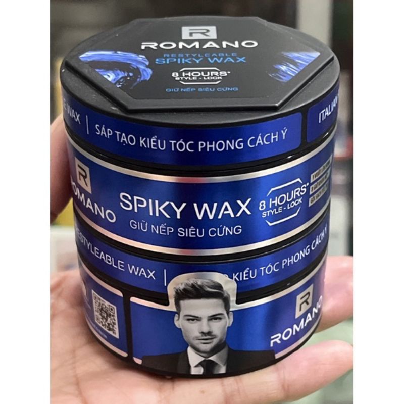SÁP VUỐT TÓC ROMANO SPIKY WAX 68G GIỮ NẾP SIÊU CỨNG SUỐT 8 GIỜ | Shopee Việt Nam