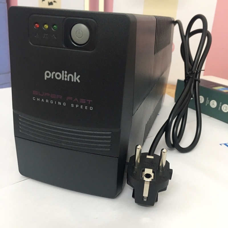 UPS Bộ lưu điện Prolink PRO700SFC 650VA (công suất 360W), dùng cho PC ...