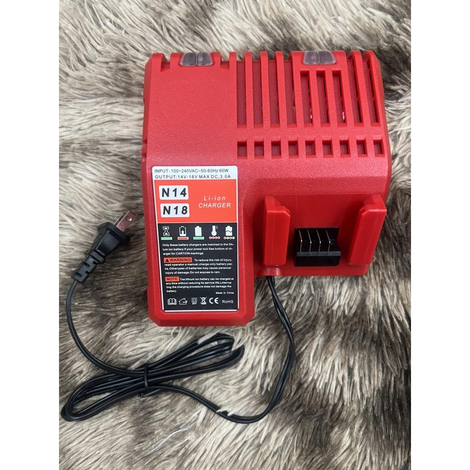 Sạc Milwaukee M12-18FC 3A nhận mạch zin Li-ion. | Shopee Việt Nam