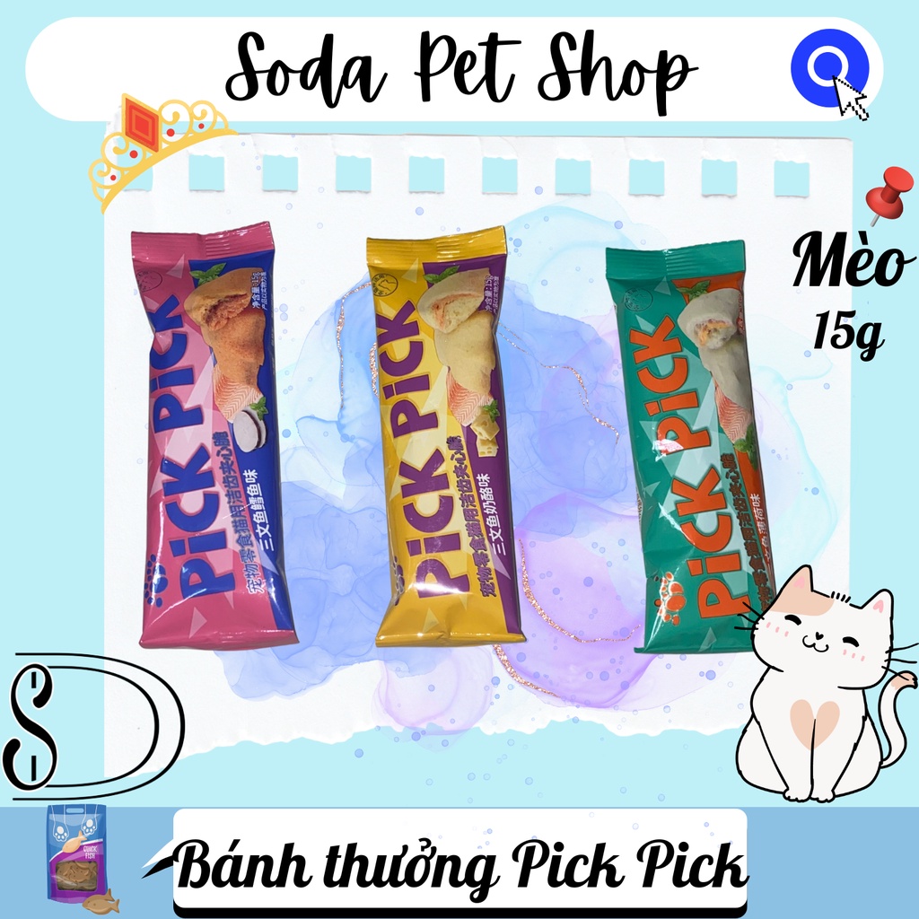 Bánh Thưởng Pick Pick Cho Mèo | Shopee Việt Nam