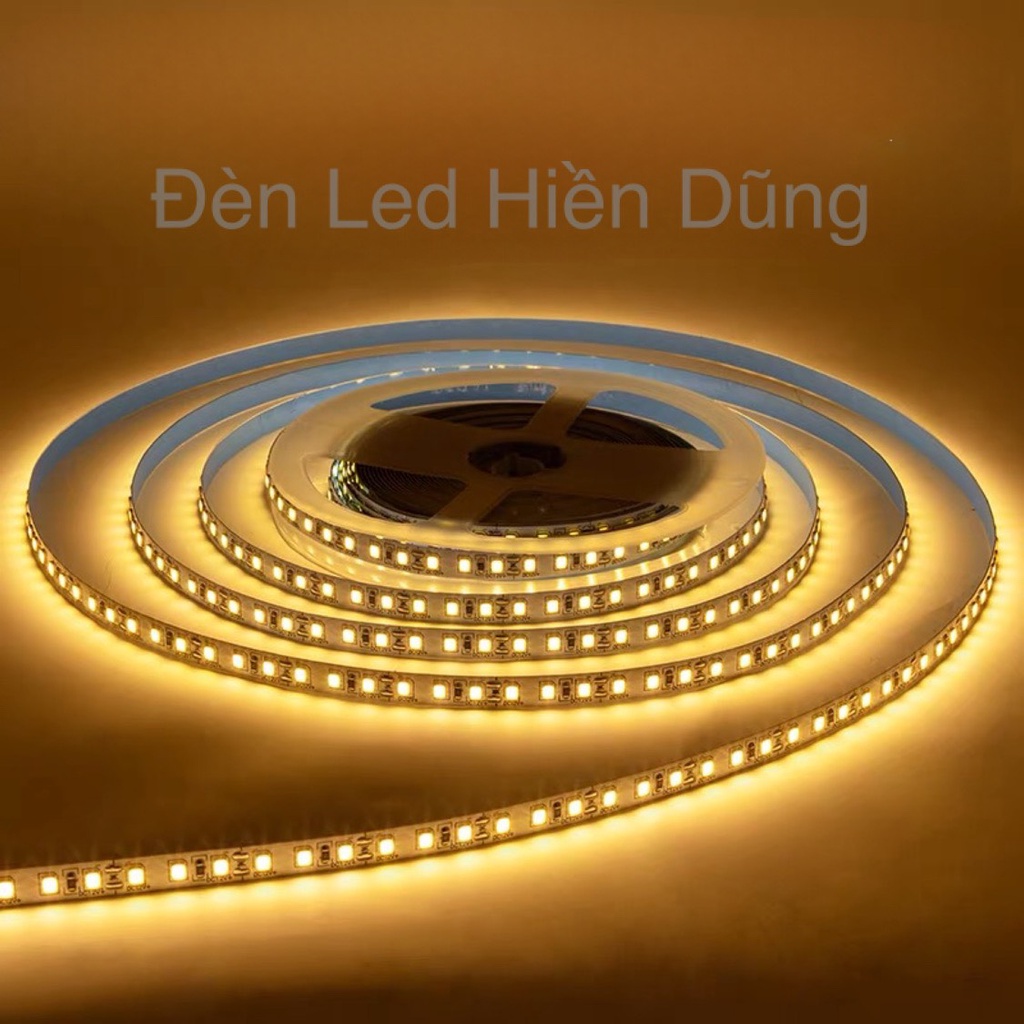 Cuộn led dây dán 5M 12V 2835 - 120 led, 180 led, 240 led / Mét có keo 2 mặt ánh sáng trắng, vàng ...