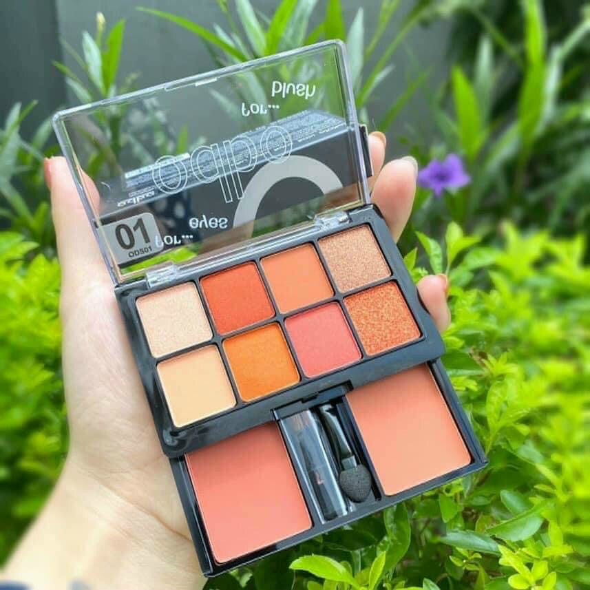 [ODBO] Set Phấn Mắt Và Má Hồng Odbo For Eye & Blush ODS01 - Thái Lan | Shopee Việt Nam