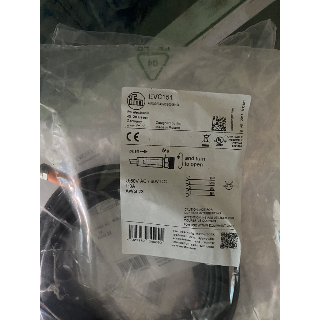 Dây kết nối cảm biến IFM EVC151 | Shopee Việt Nam