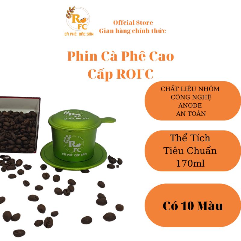 Phin Pha Cà Phê ROFC Chất Liệu Nhôm Anode Cao Cấp, Phin Pha Cafe Ngon, Chất Lượng | Shopee Việt Nam