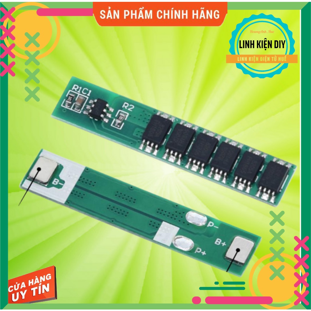 Mạch bảo vệ pin 1S 12A - 3.7V Mạch 1A1 6 mos 1 mos | Shopee Việt Nam
