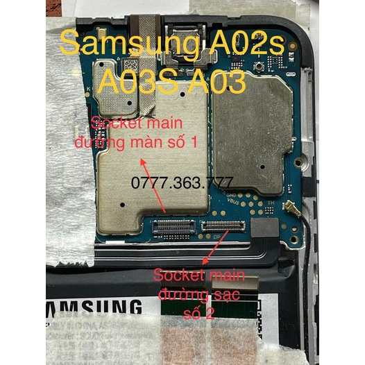 Socket main Samsung A02S/A03S/A03 đường sạc số 2 new zin | Shopee Việt Nam